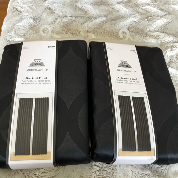 Merchant 41 | Other | Merchant 4 Blackout Panel Rod Pocket 54 X 96 ...